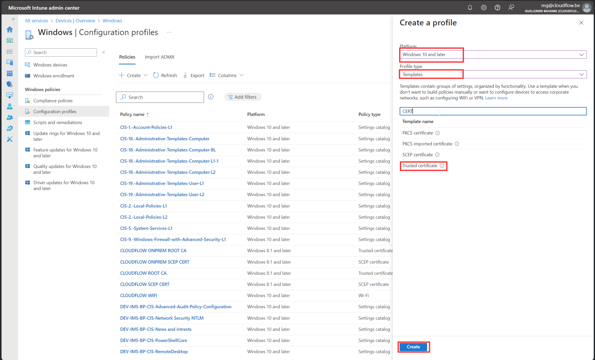 Certificate Based Authentication With Microsoft Cloud PKI